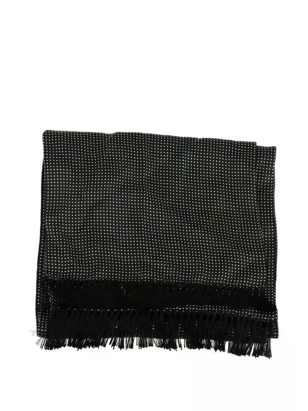 TOM FORD Polka-dot Fringed Scarf