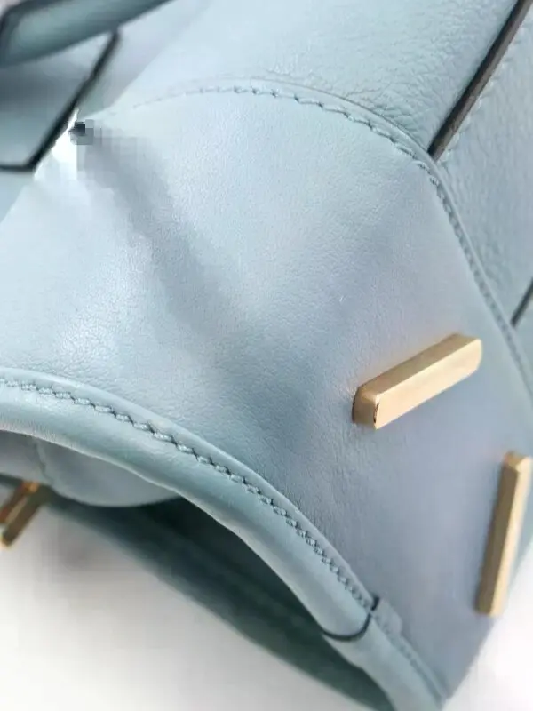 Loewe Amazona 28 Two-way Handbag - Blue