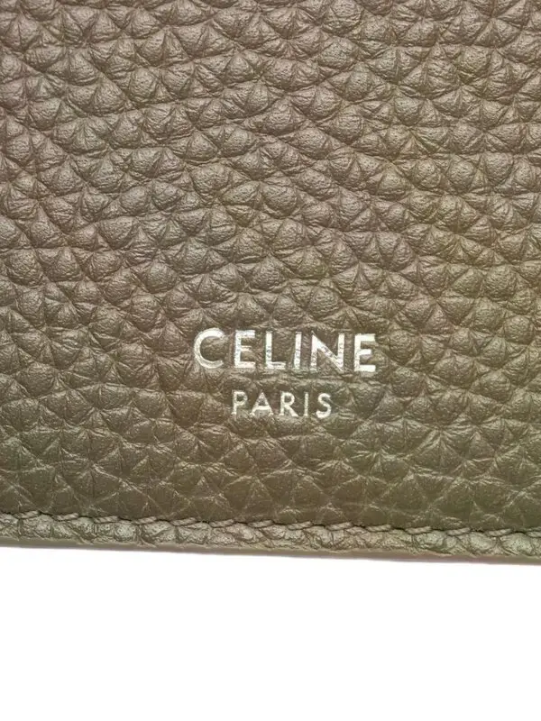 Celine Bifold Leather Card Holder