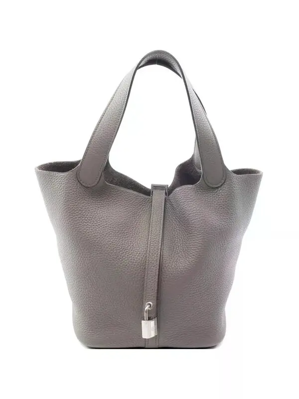 Hermès Picotin Lock Tote Bag - Grey