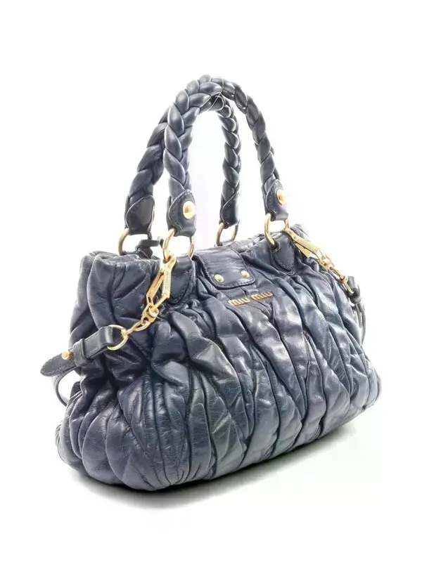 Miu Miu 2000s Matelassé Top Handle Bag