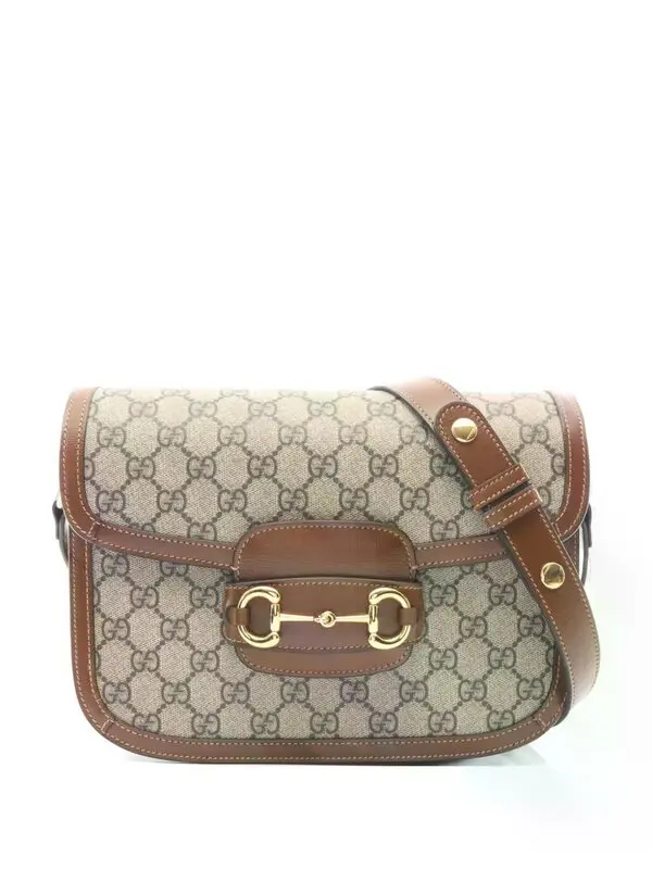 Gucci Horsebit 1955 Monogram Shoulder Bag