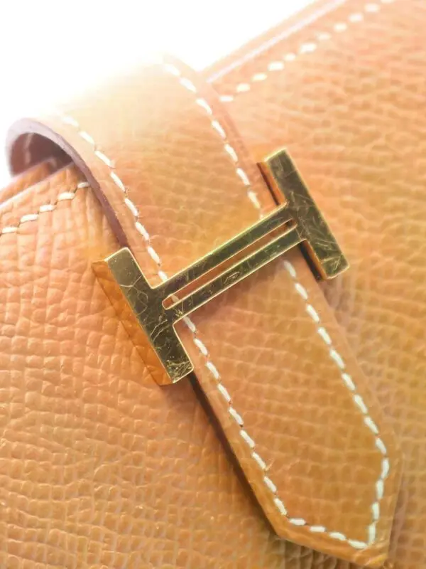 Hermès 2021 Bearn Compact Wallet - Brown
