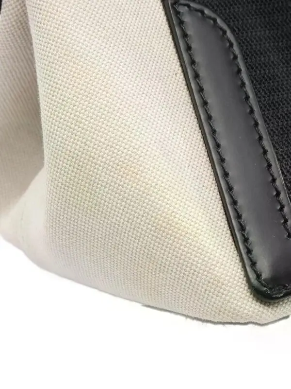 Balenciaga 2000s Navy Cabas Tote Bag