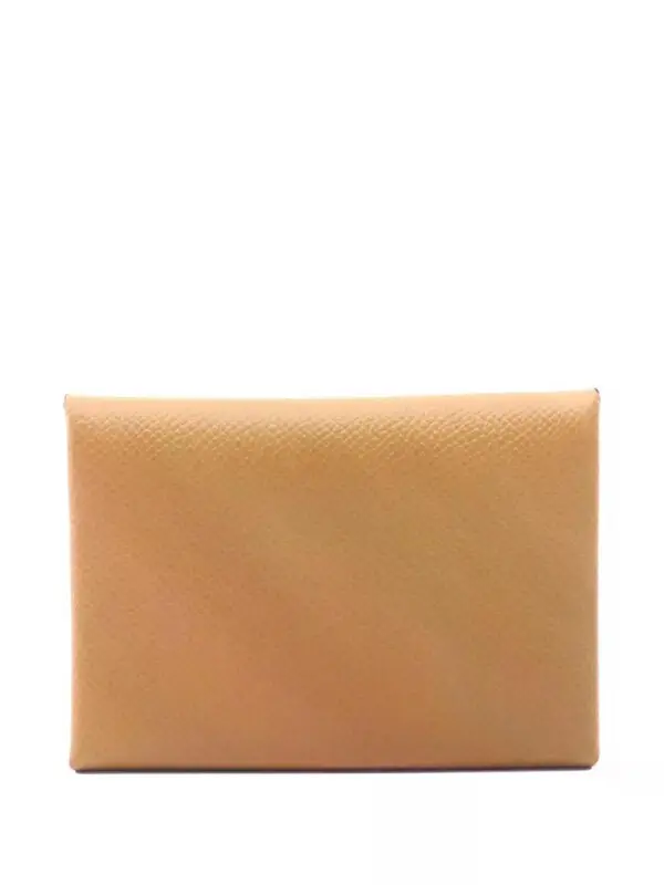 Hermès 2023 Calvi Duo Coin Purse - Neutrals