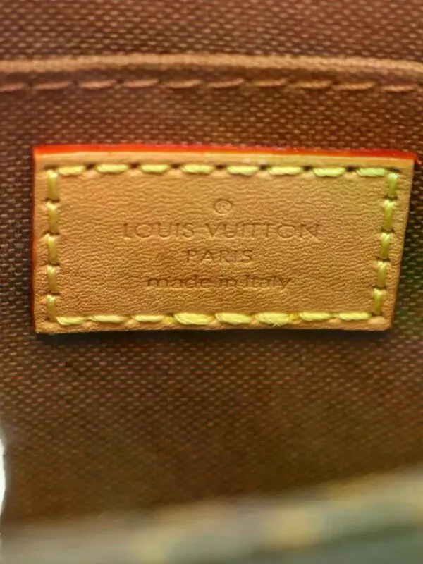 LOUIS VUITTON Petite Sac Plat Monogram Tote Bag
