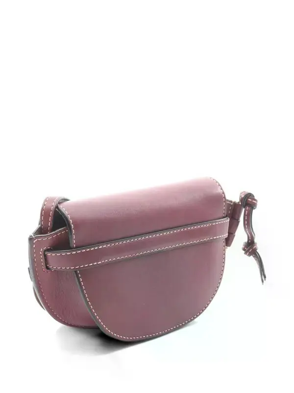Loewe 2000s Mini Gate Leather Crossbody Bag - Red