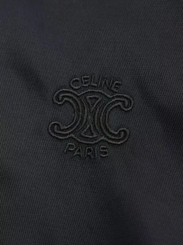 Celine Triomphe Embroidered Windbreaker Jacket