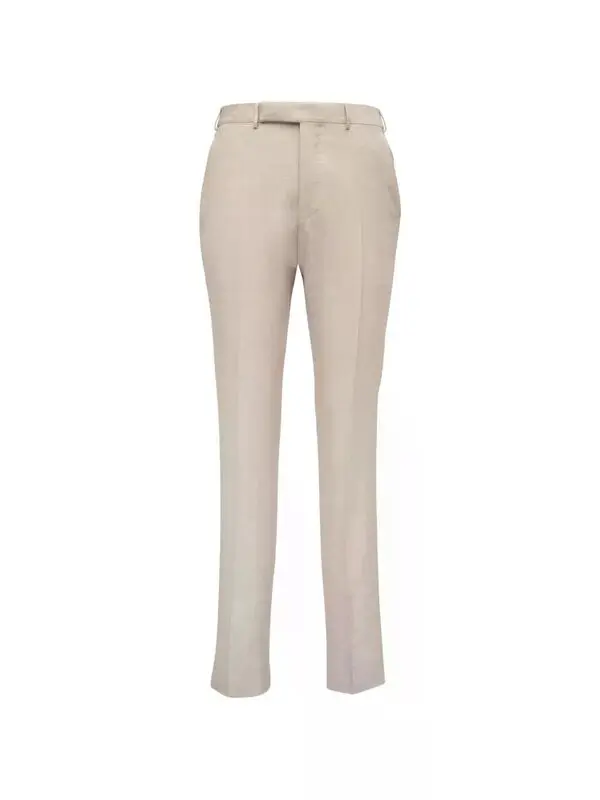 Zegna Tailored Pressed Crease Trousers