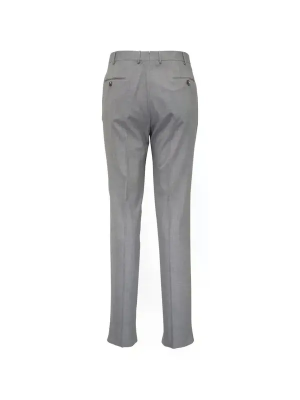 Zegna Tailored Pressed Crease Trousers
