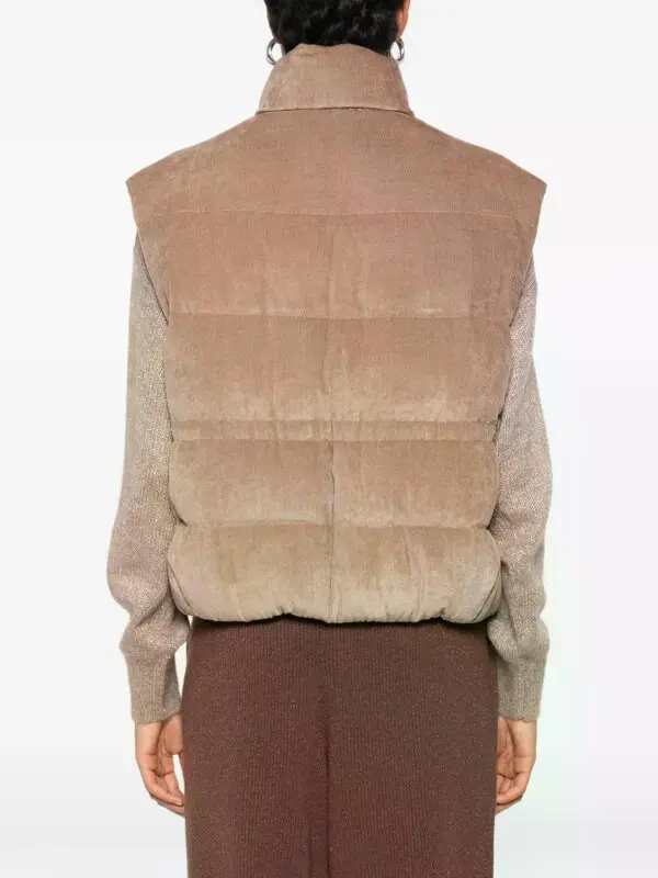 Brunello Cucinelli Corduroy Padded Gilet