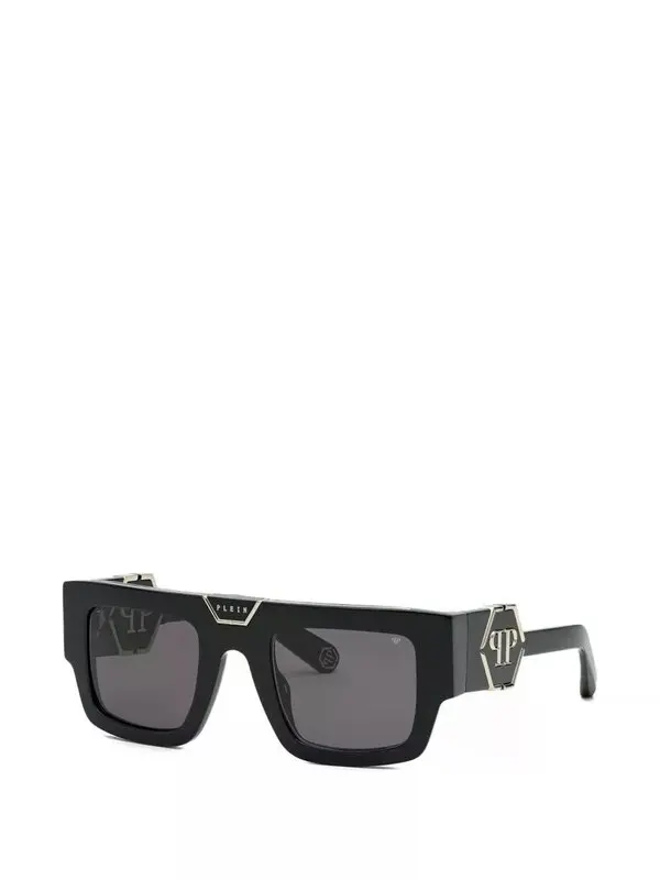 Philipp Plein Square Frame Sunglasses - Black