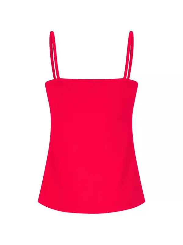 Cult Gaia Lennon Bow Detail Top - Red