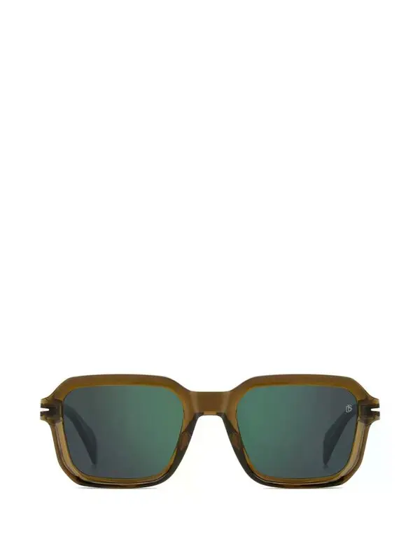 DB EYEWEAR BY DAVID BECKHAM Square-frame Sunglasses - Brown