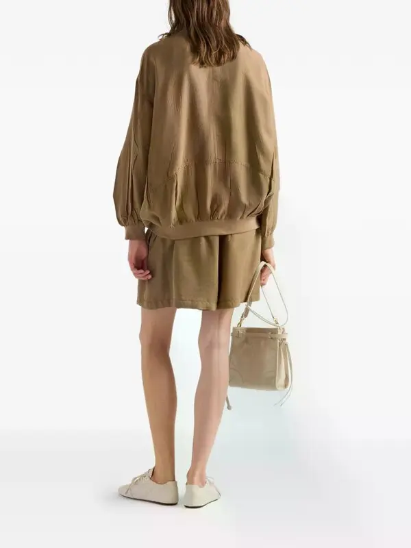 Prada Silk Bomber Jacket