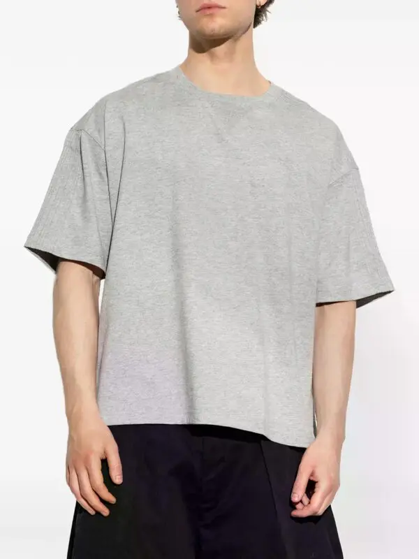 Adidas Logo-embroidered T-shirt