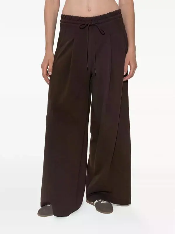 Adidas Wide-leg Drawstring Track Pants