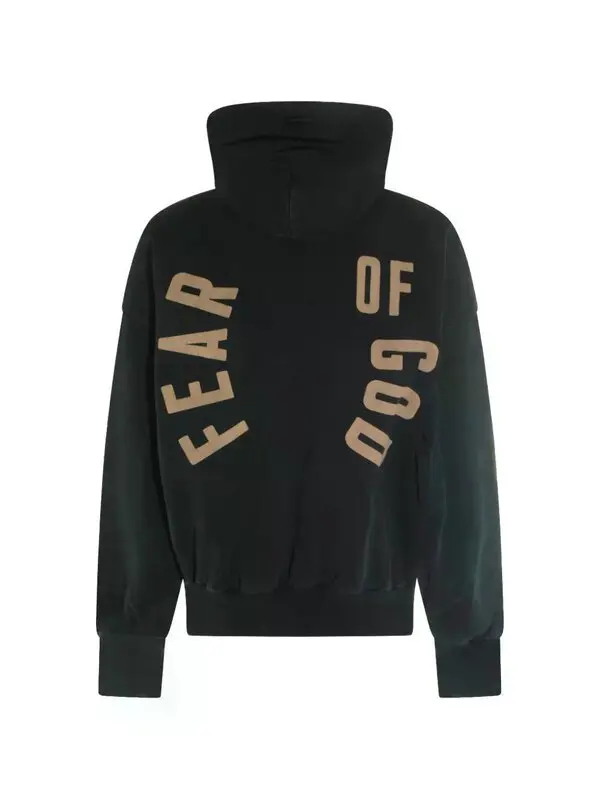 Fear Of God Logo Print Hoodie