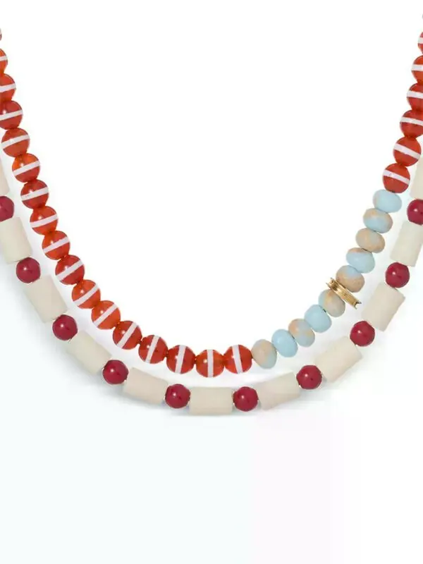 ROXANNE ASSOULIN Layered Beaded Necklace