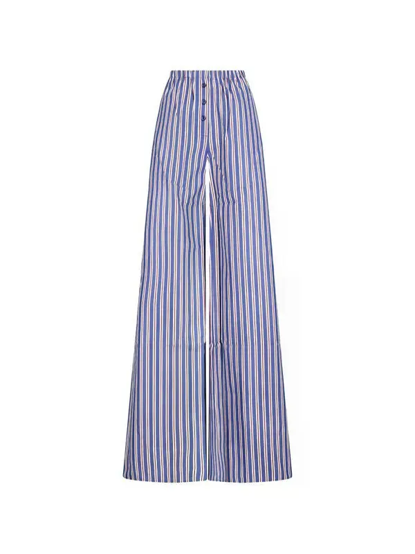 Andamane Lana Striped Trousers