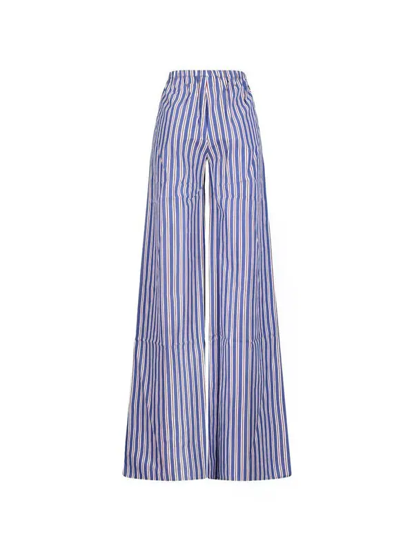 Andamane Lana Striped Trousers
