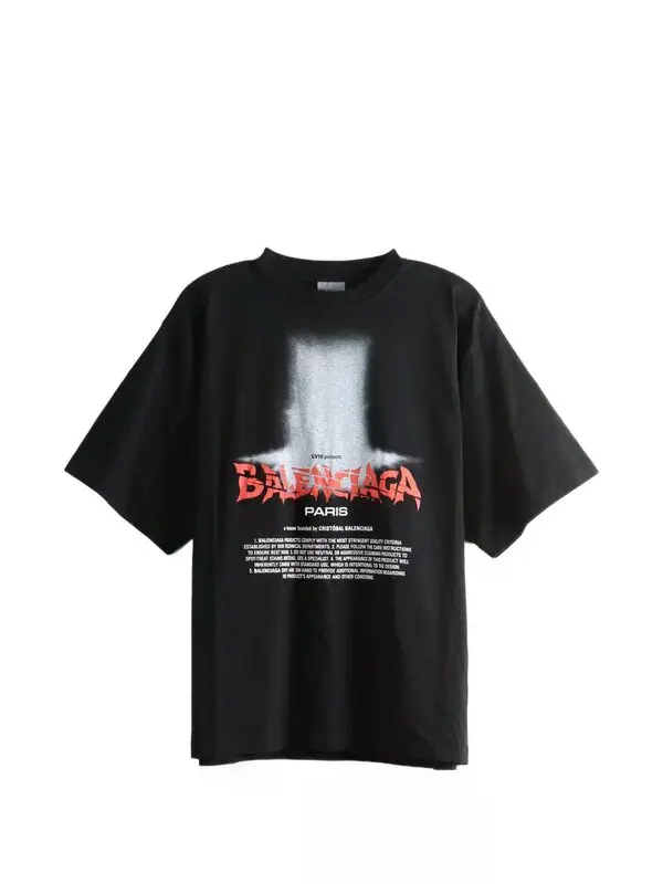 Balenciaga Graphic Print T-shirt