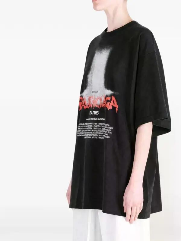 Balenciaga Graphic Print T-shirt