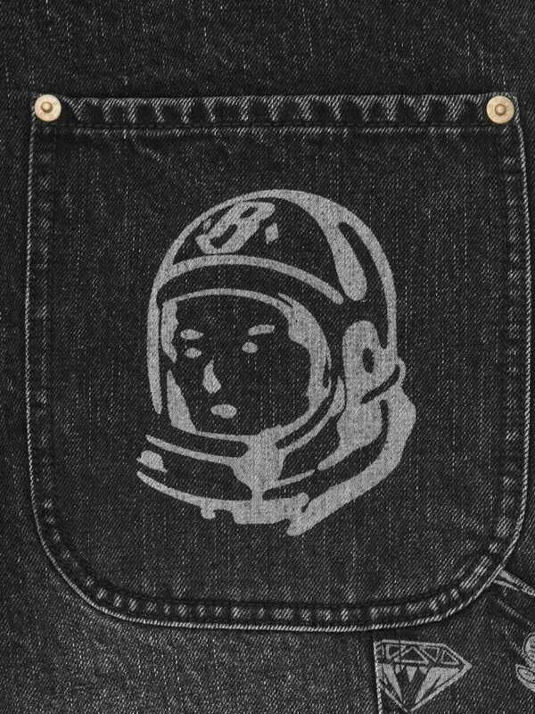 BILLIONAIRE BOYS CLUB Diamonds & Dollars Logo Carpenter Jeans