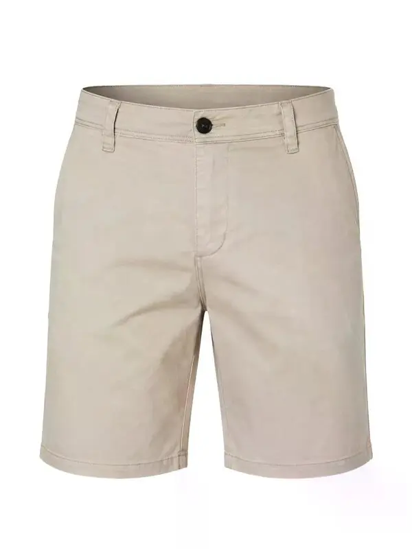 Armani Exchange Logo Plaque Chino Shorts