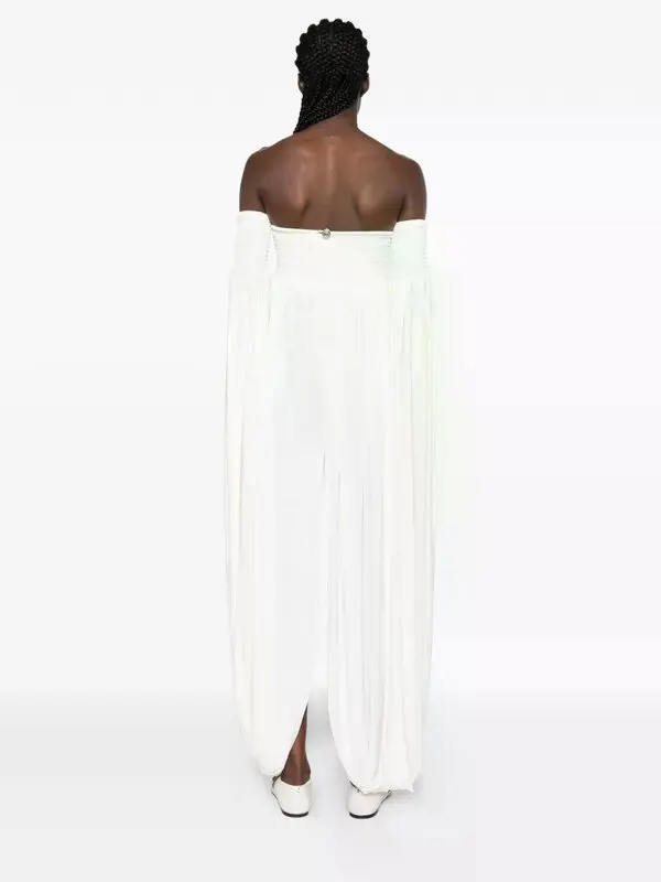 Coperni Off-shoulder Maxi Dress