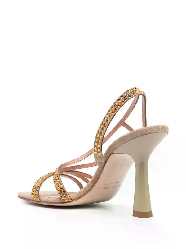 Alberta Ferretti Crystal-embellished Sandals