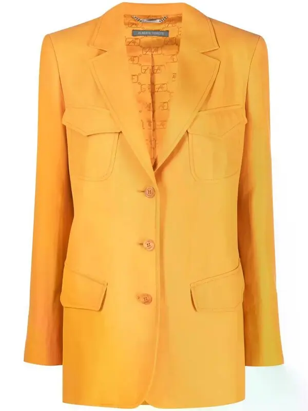 Alberta Ferretti Single-breasted Blazer