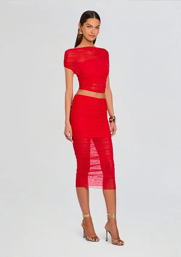SEROYA Maja Midi Skirt
