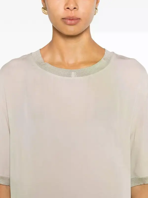 Giorgio Armani V-neck Button-up Jacket And Blouse