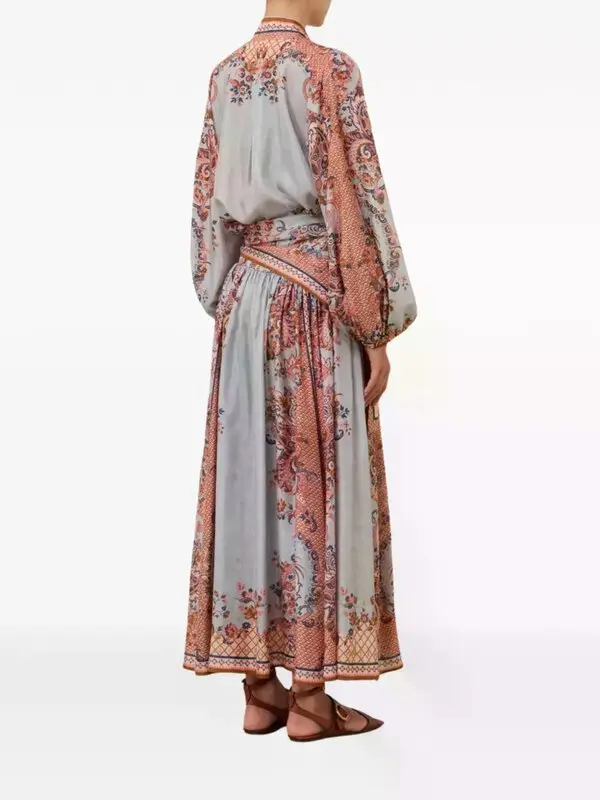 Zimmermann Aster Tie-neck Blouse