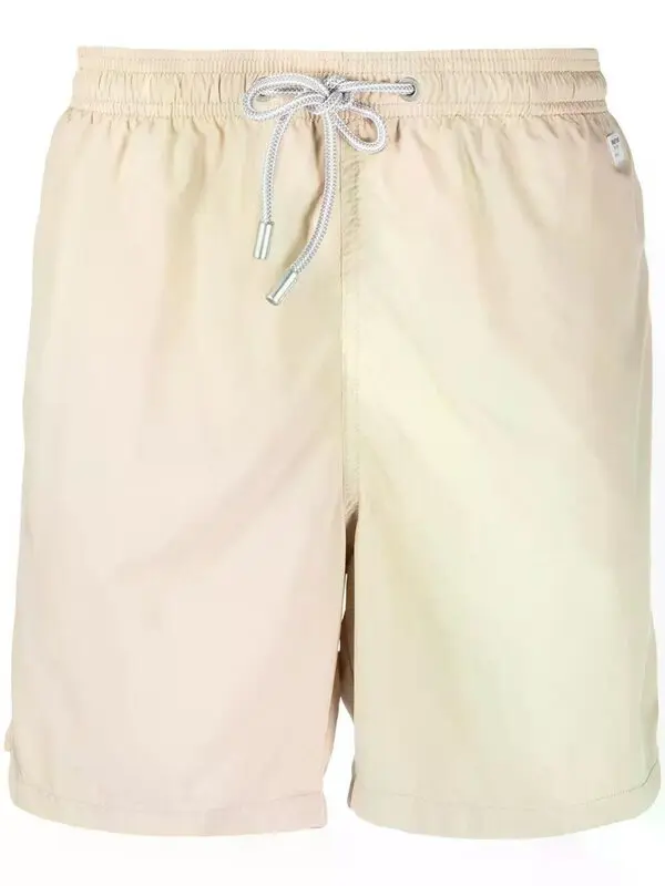 MC2 SAINT BARTH Beige Drawstring Waist Swimming Shorts - Neutrals