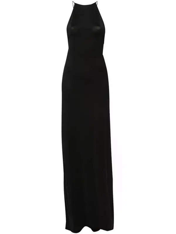 Coperni Stretch-jersey Halterneck Maxi Dress