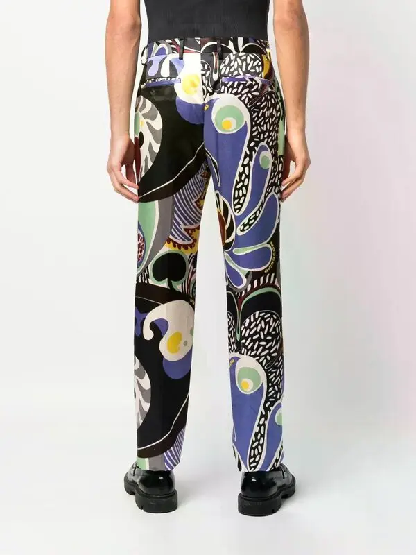 Moschino Graphic Print Tailored Trousers