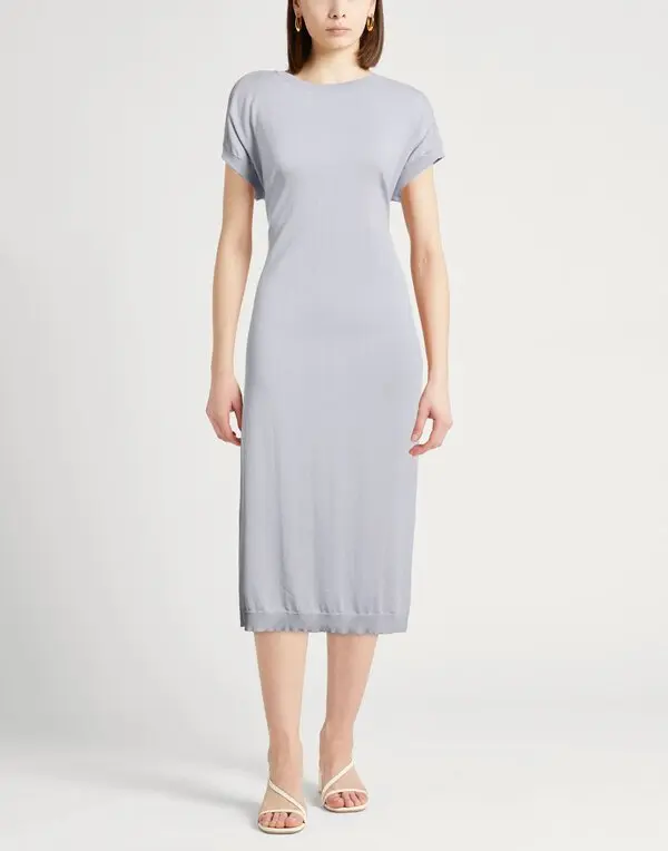Peserico Pescarico Light Cotton Knitted Midi Dress