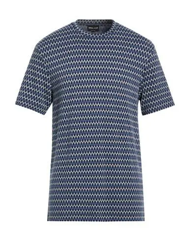 Giorgio Armani Geometric Print Crewneck Sweater