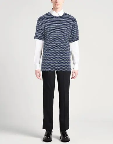 Giorgio Armani Geometric Print Crewneck Sweater