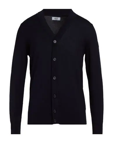Iceberg Wool Cardigan - Navy