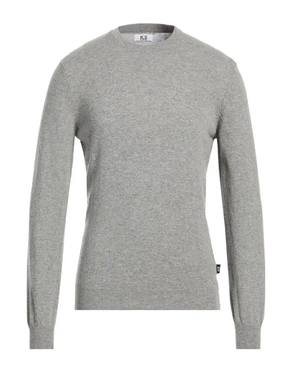 Iceberg Wool And Polyamide Mélange Crewneck Sweater