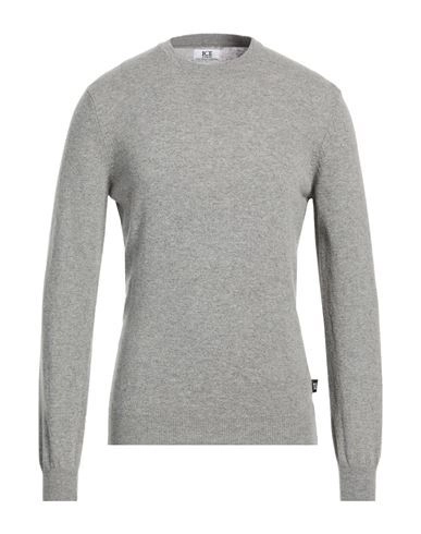 Iceberg Wool And Polyamide Melange Crewneck Sweater - Grey