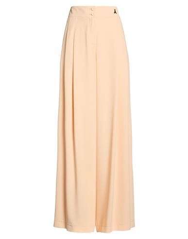 Patrizia Pepe Recycled Polyester Wide-leg Pants - Apricot