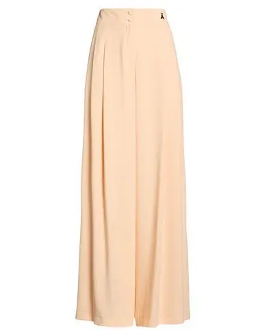 Patrizia Pepe Apricot Recycled Polyester Wide-leg Pants - Orange