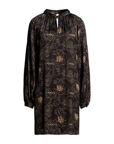 OTTOD'AME Floral-print Long Sleeve Mini Dress
