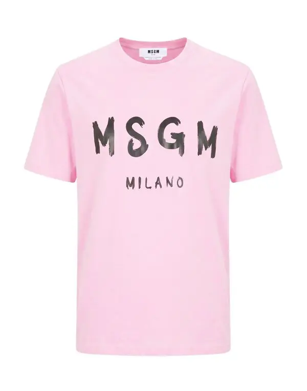 MSGM T-shirt Size Cotton - Pink