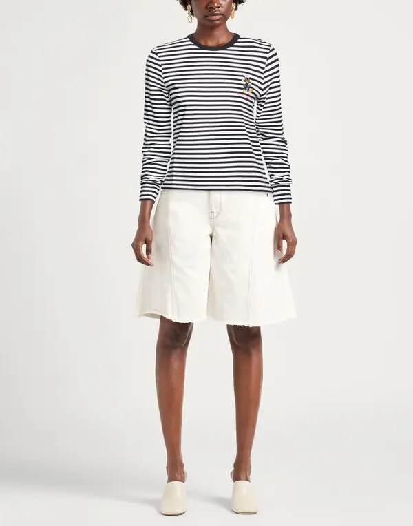 Karl Lagerfeld Disney X Organic Cotton Long Sleeve T-shirt - Black