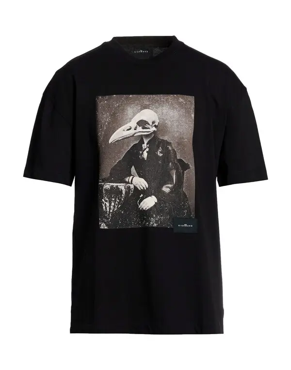 John Richmond T-shirt Size Cotton - Black
